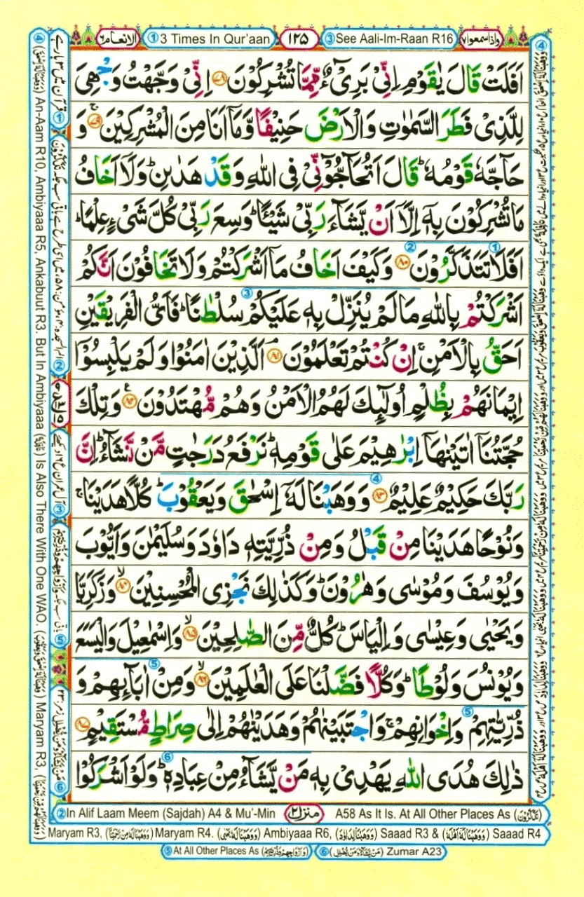 Quran Para 7 - Read Online Quran Para Seven